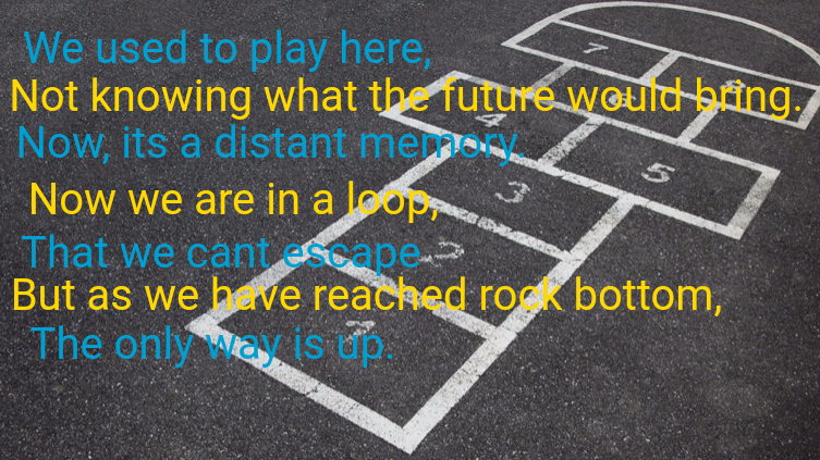 The only way is up. | Childline