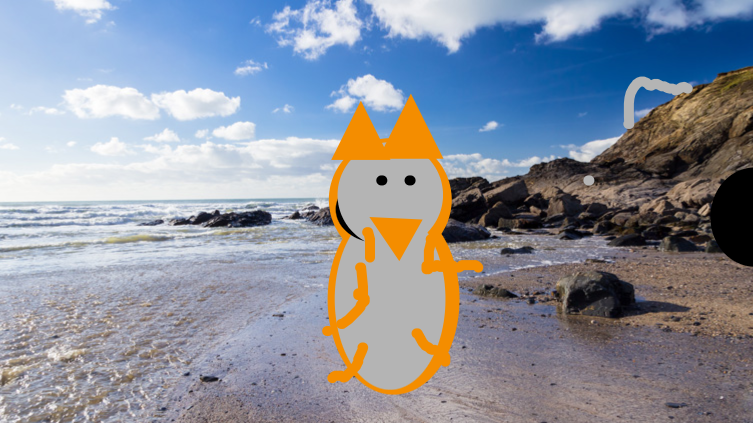 a lonely creature on the beach | Childline