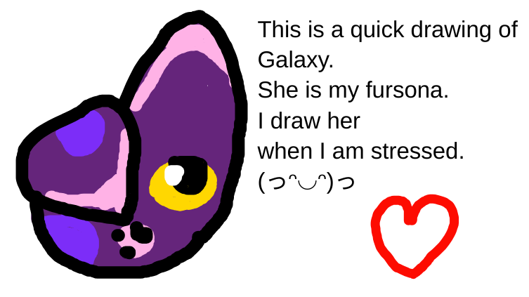My fursona, Galaxy! | Childline
