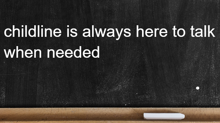 trust childline | Childline